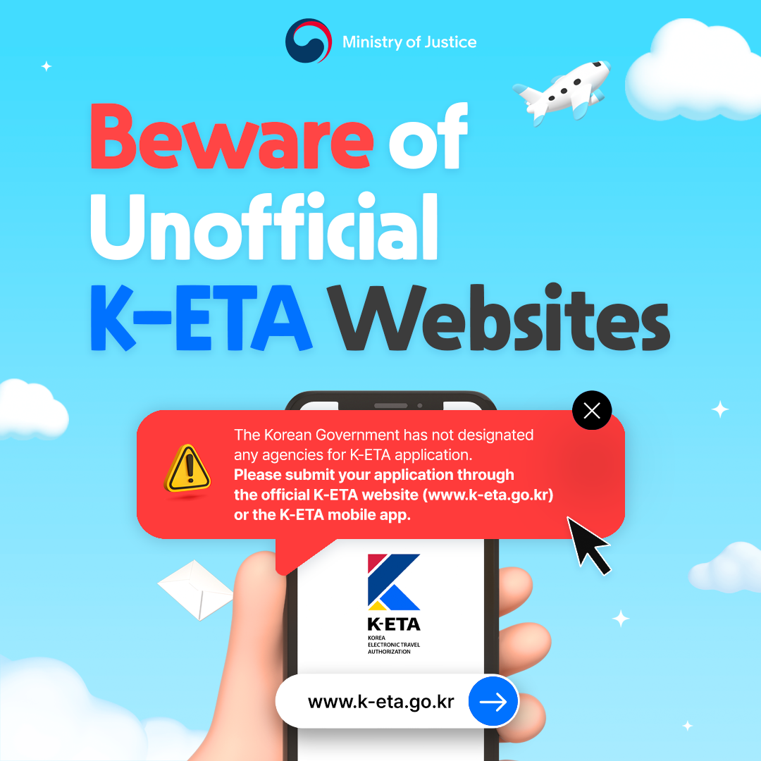 Beware of Unofficial K-ETA Websites 상세보기|Notice | Karachi Office of the ...